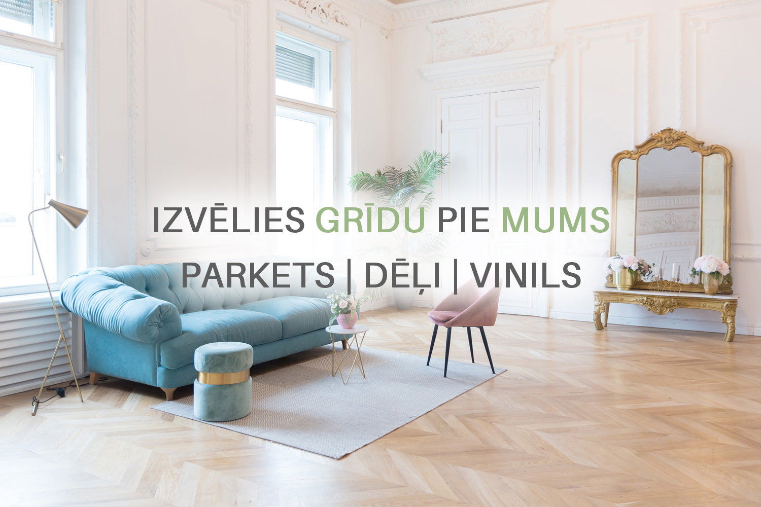 Divslāņu parkets, ozola dēļi un vinila segumu veikals - gridasshop.lv